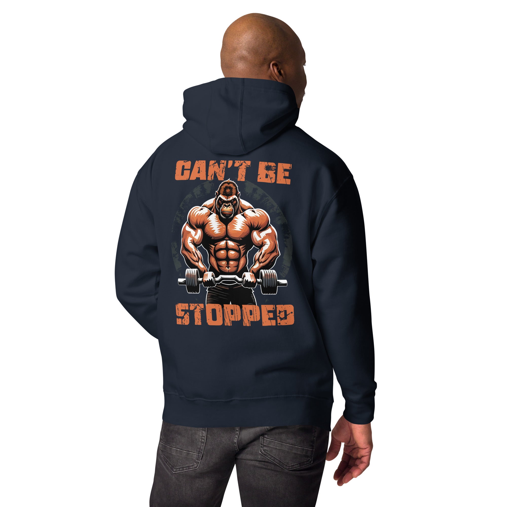"Can't be Stopped" - Untamed Strength Collection - Men's Hoodie ...
